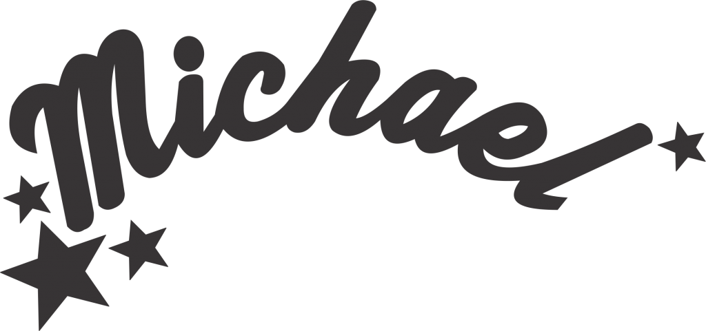 Script Arched with Stars - USA Custom Jackets